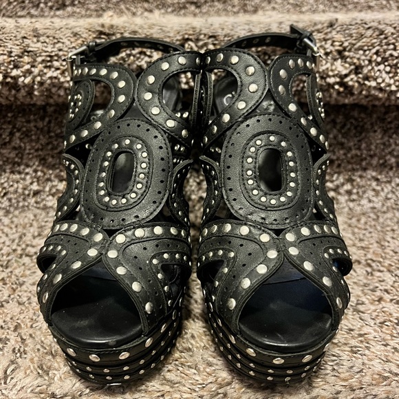 Colin Stuart | Shoes | Colin Stuart Victorias Secret Wedge Heels | Poshmark